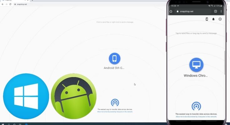 Snapdrop Alternative